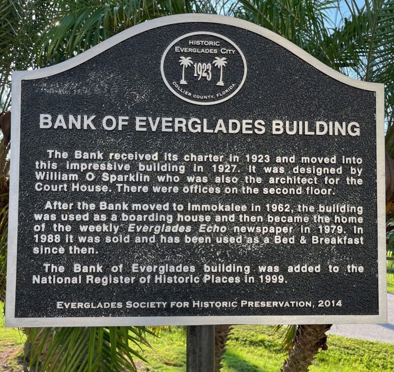 Historic Designation Signs - Everglades Society for Historic Preservation